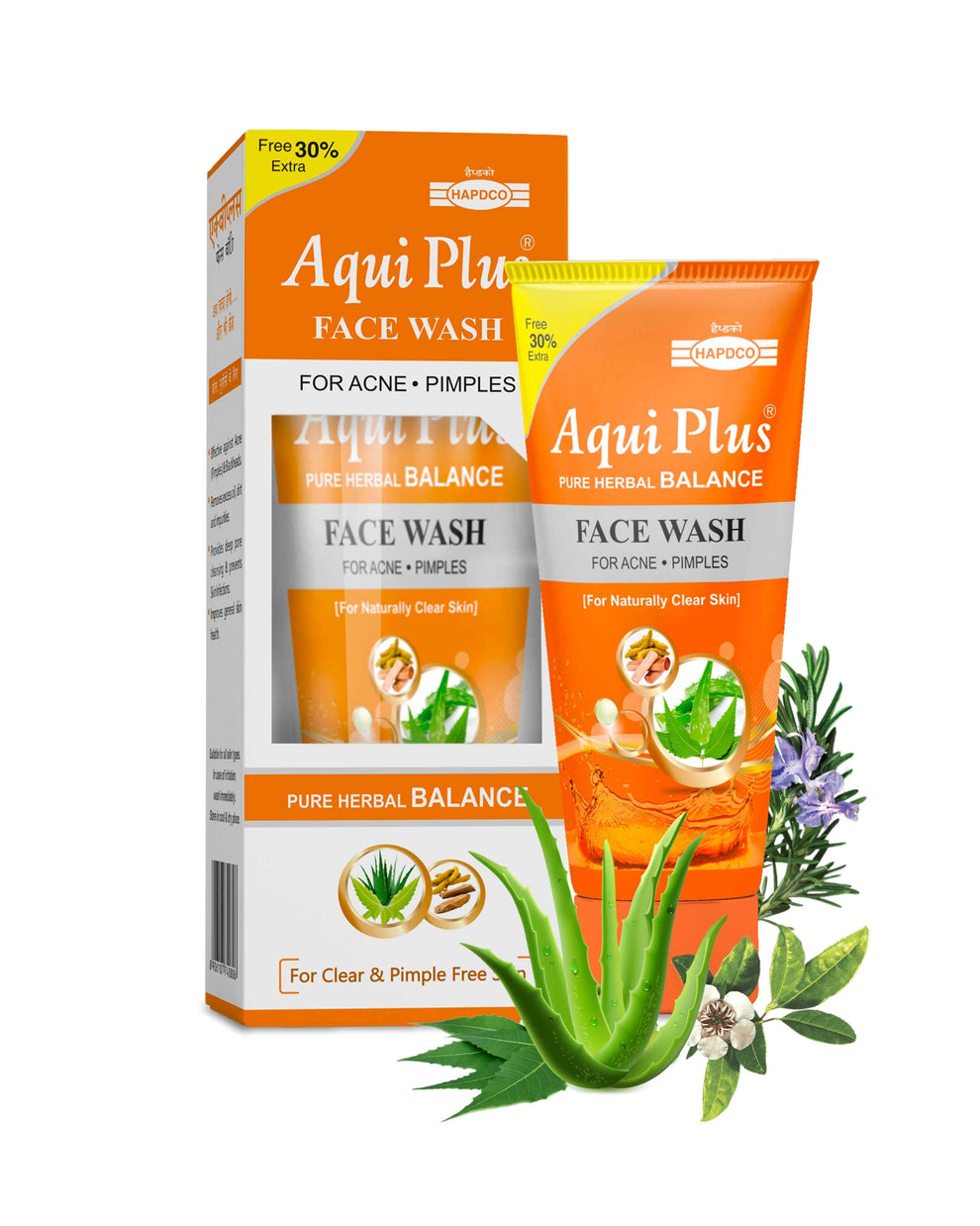 AQUI PLUS FACE WASH - 50ml – Orgavia Herbals