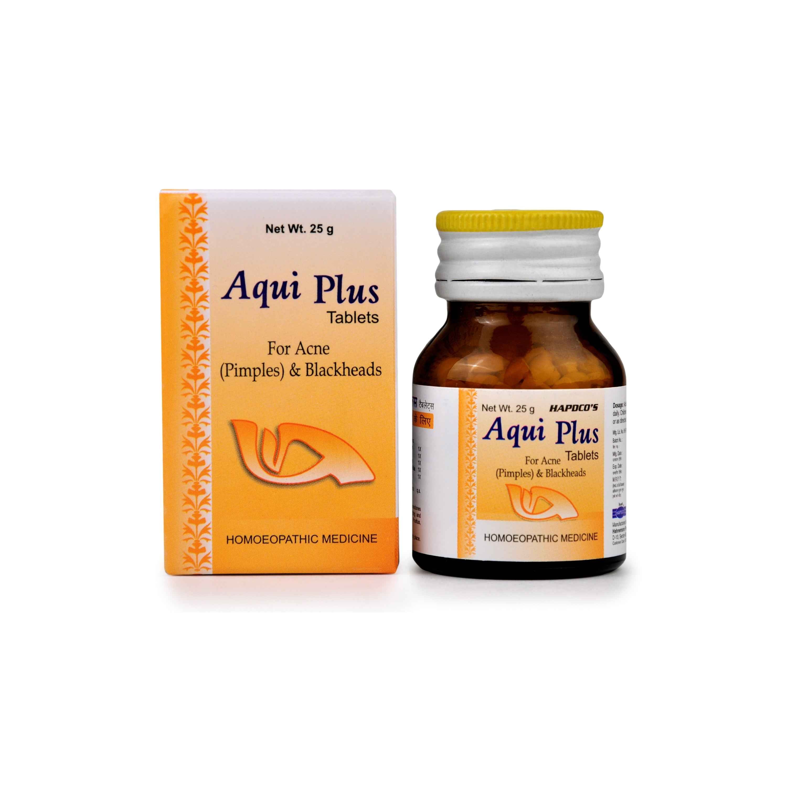 AQUI PLUS TABLETS - Homeopathic Acne & Pimple Care – Orgavia Herbals