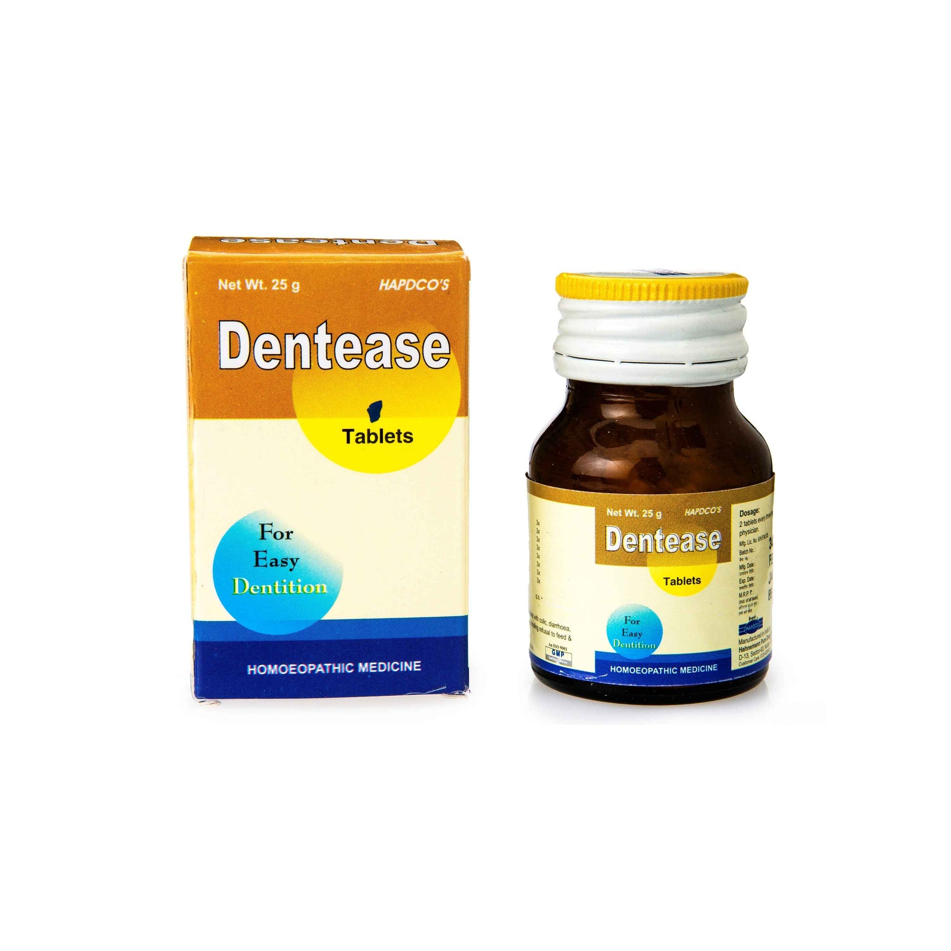 DENTEASE TABLETS - Gentle Relief for Teething Babies – Orgavia Herbals