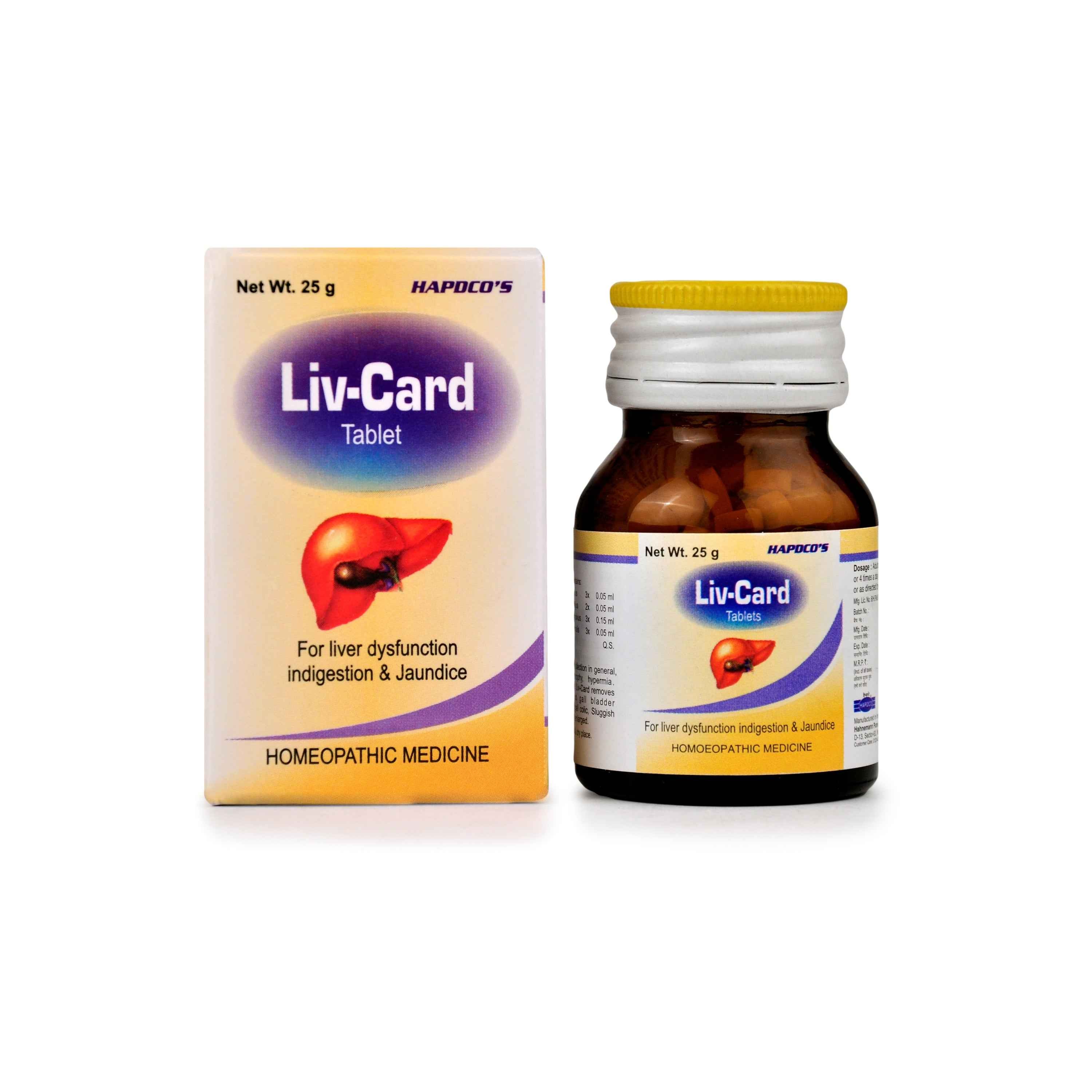LIV-CARD TABLETS – Orgavia Herbals